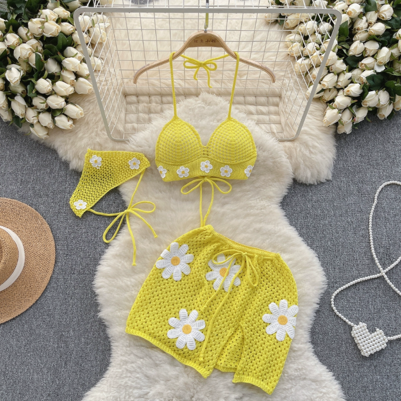 Daisy Knitted Summer Set – BASSO