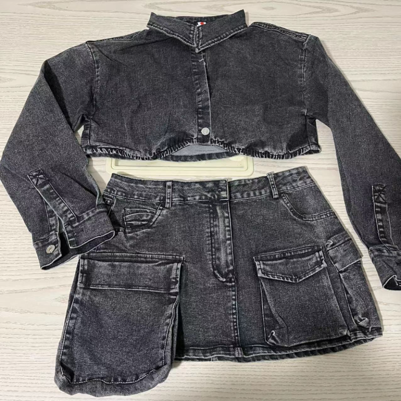 Moonlight Midi Denim Set – BASSO